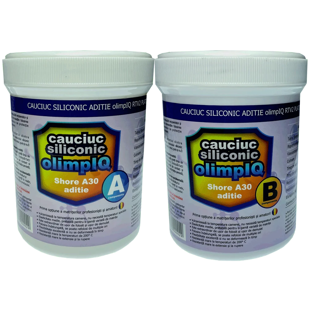 Cauciuc Siliconic Aditie shore A30 olimpIQ RTV2 platinum