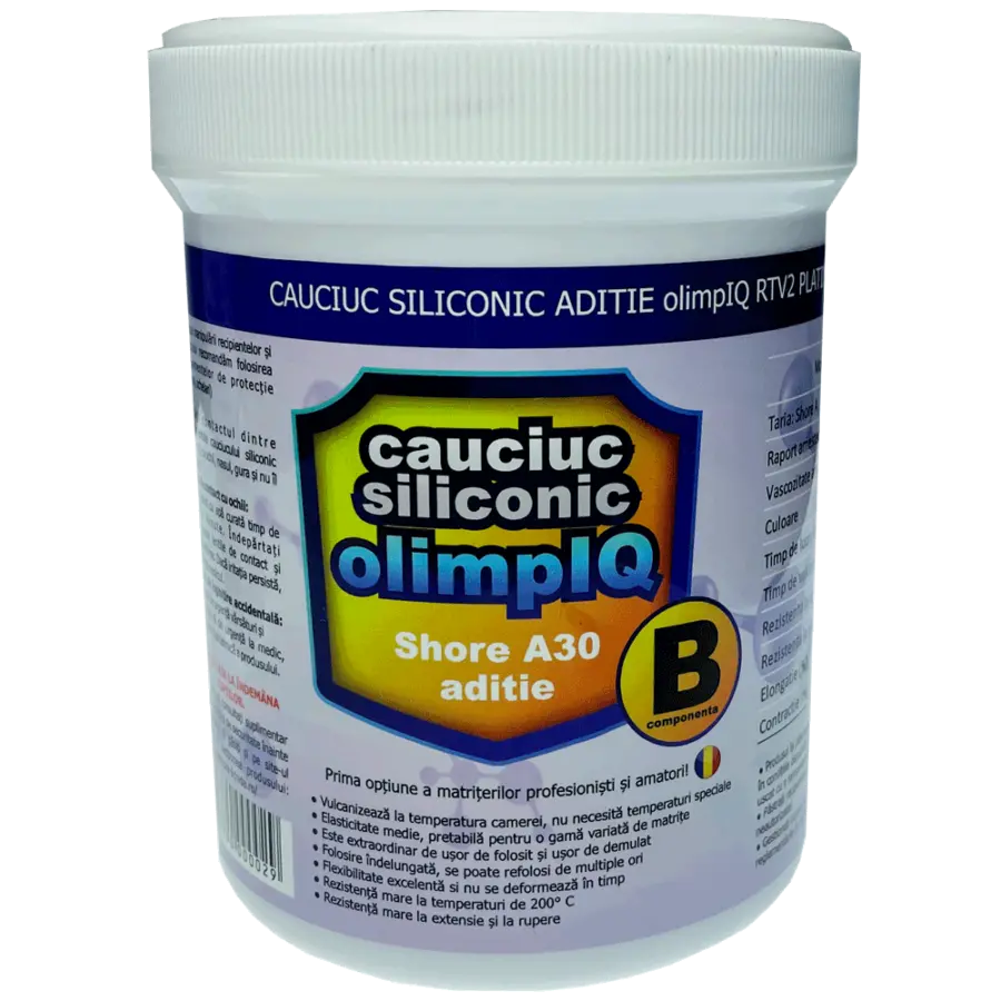 Cauciuc Siliconic Aditie shore A30 olimpIQ RTV2 platinum